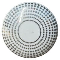 Metallic Dots Silver