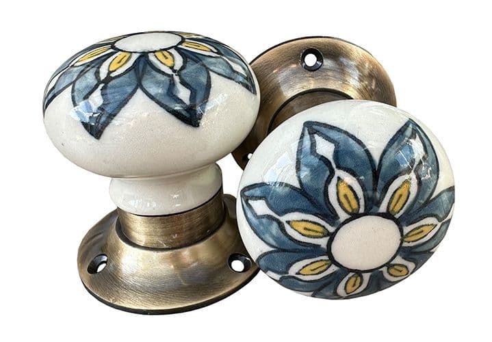Mortice Knobs - Grey Daydream bronze