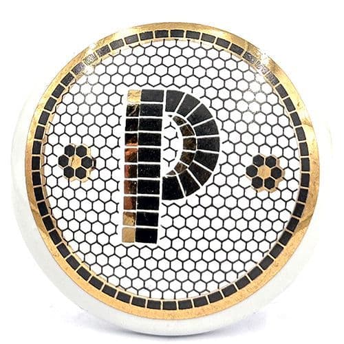 P Alphabet Knob