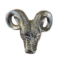 Ram Knob silver