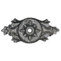 Scroll Backplate Silver