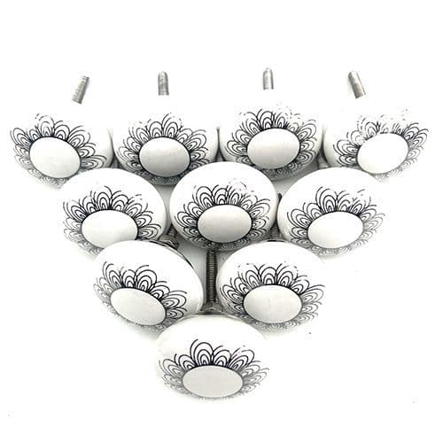 Silver Knobs | Drawer, Cupboard & Door Knobs | Knobbles & Bobbles