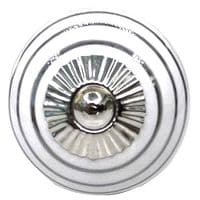 Silver Stripes knob