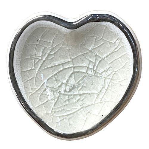 White Silver HEART Pod