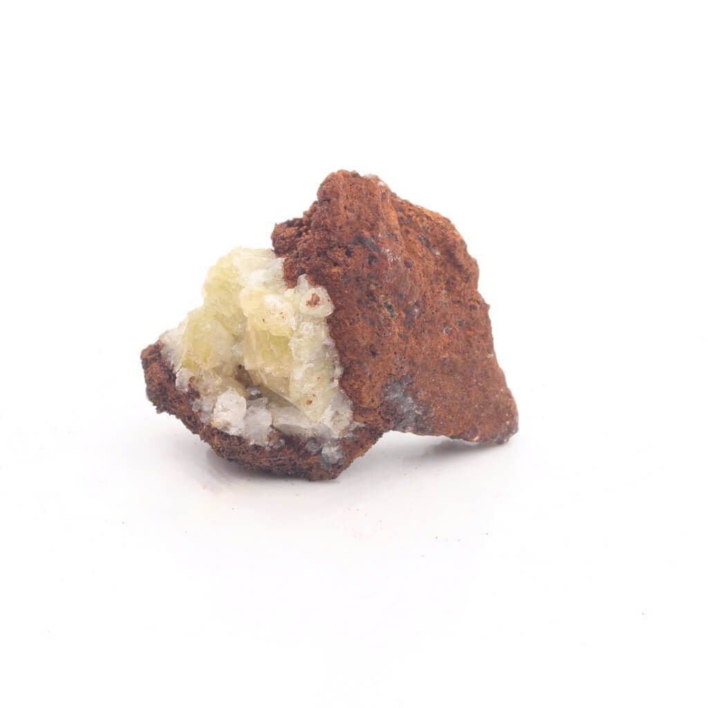 Adamite in Limonite Matrix