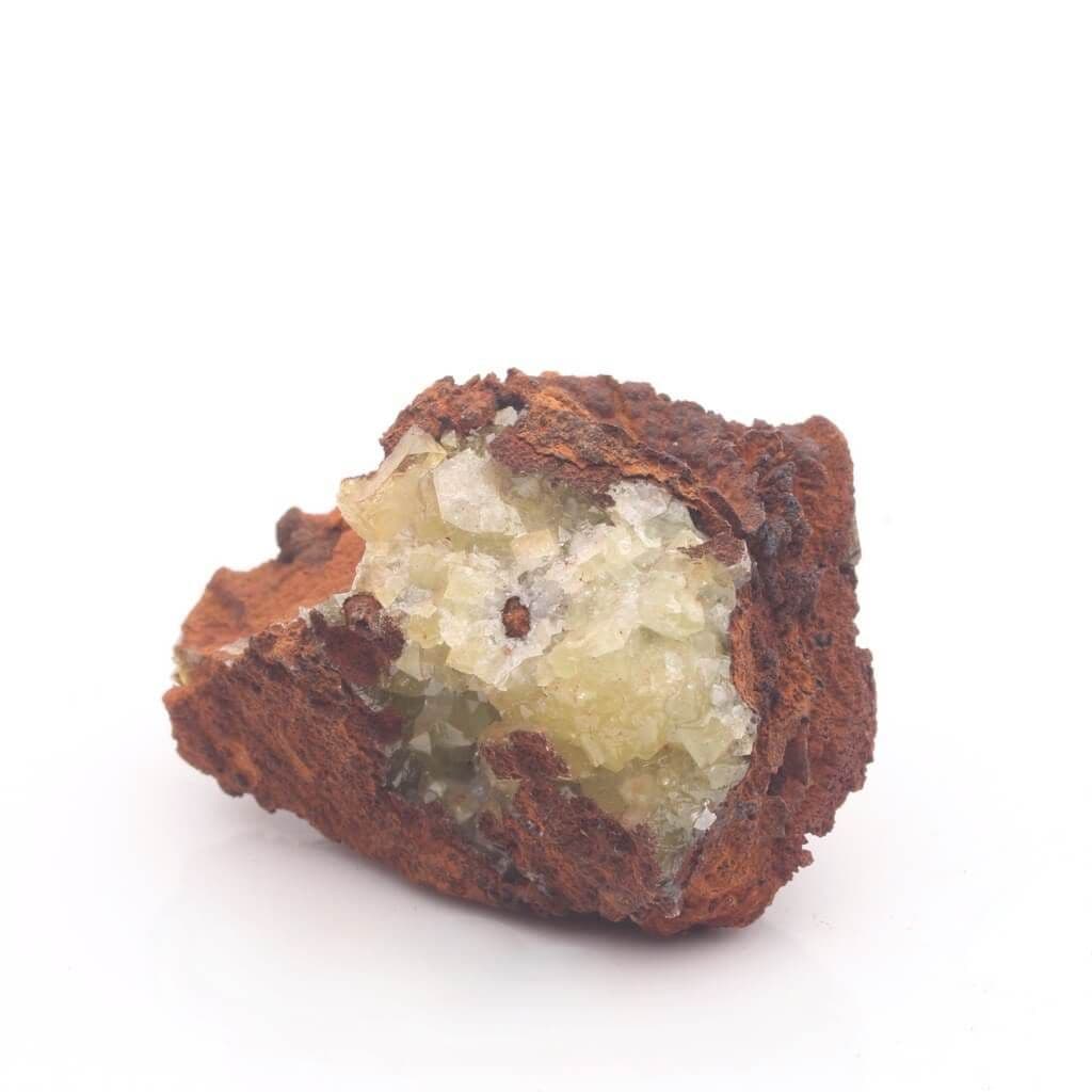 Adamite in Limonite Matrix