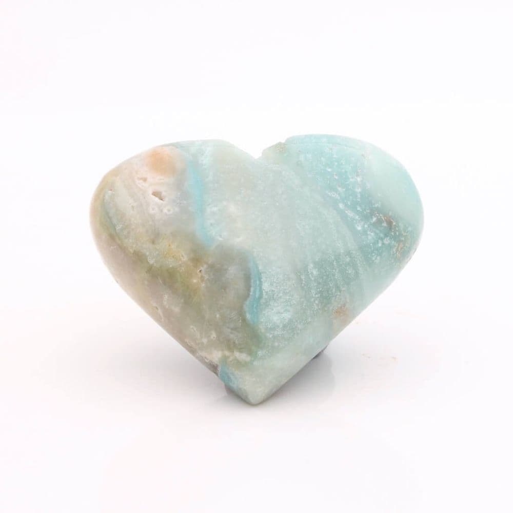 Amazonite heart