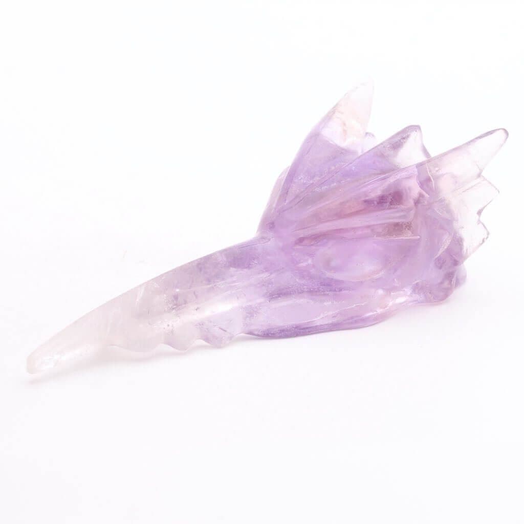 Amethyst Phoenix Skull