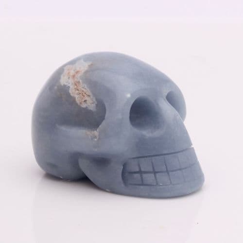 Angelite Skull
