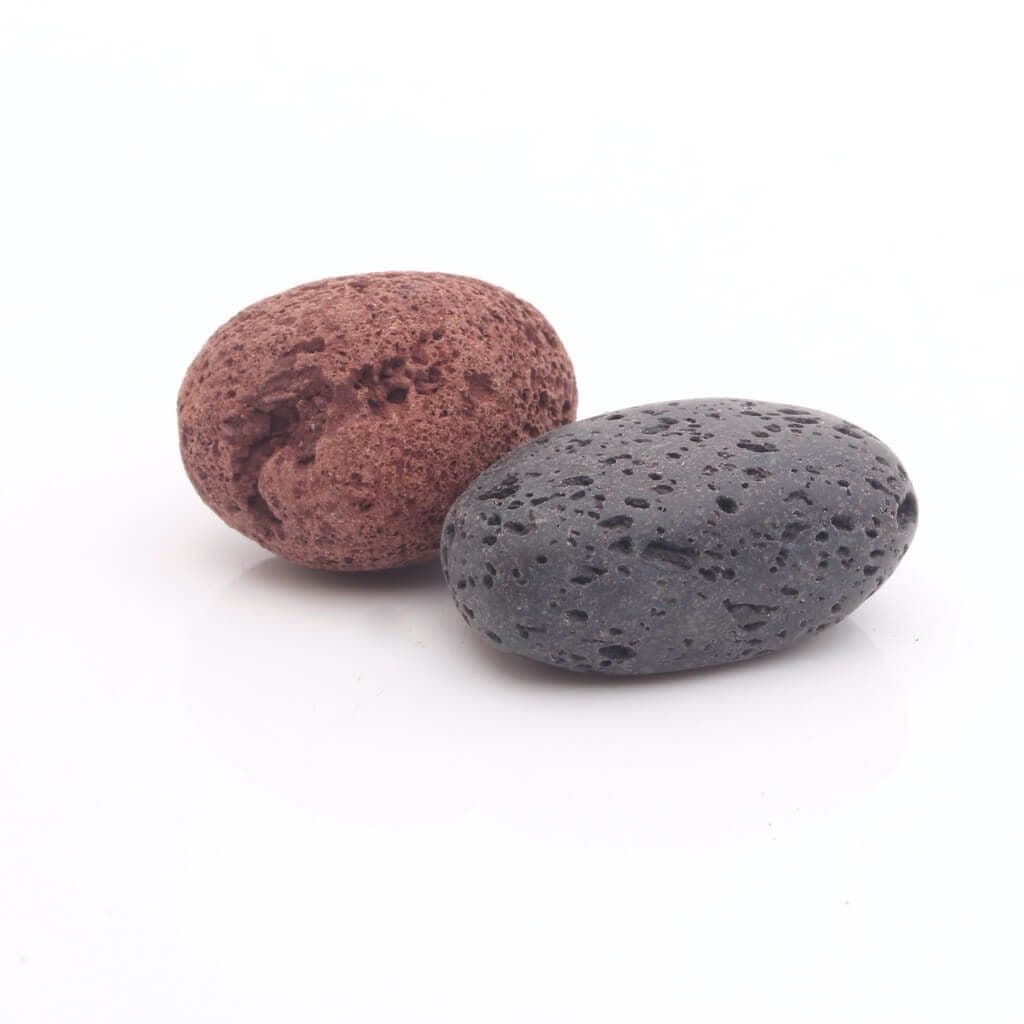 Black & Brown Basalt Lava Rocks