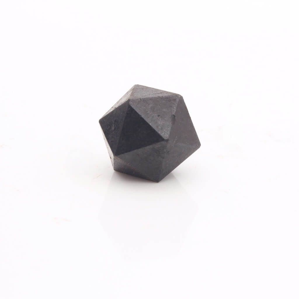 Black Tourmaline Platonic Solids Set of 7