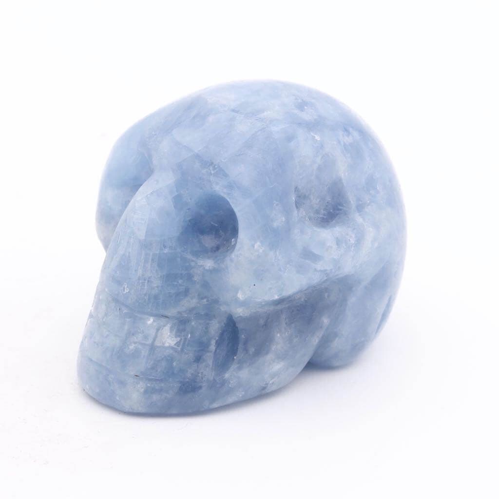 Blue Calcite Skull | KSC Crystals