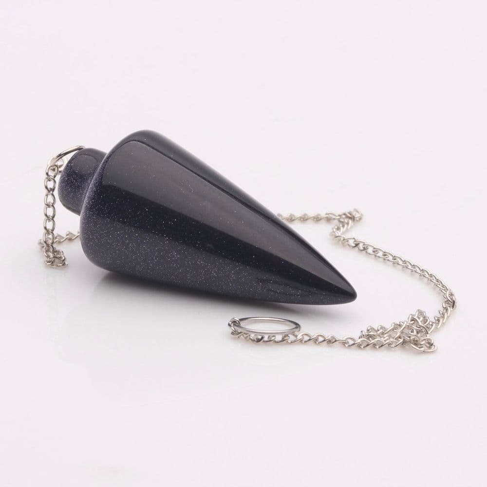 Blue Goldstone Pendulum