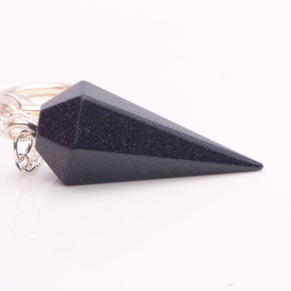 Blue Goldstone Pendulum