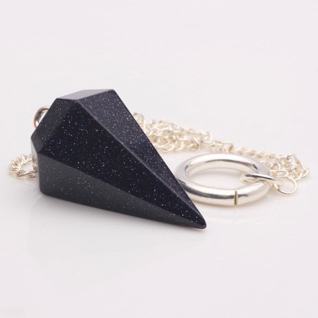 Blue Goldstone Pendulum
