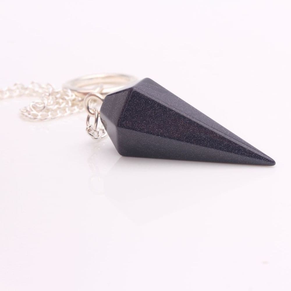 Blue Goldstone Pendulum