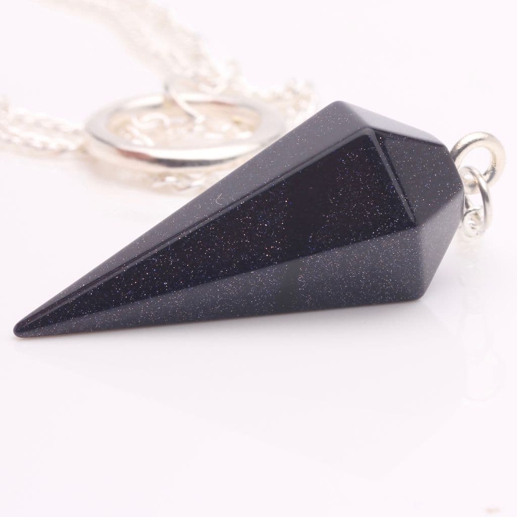 Blue Goldstone Pendulum
