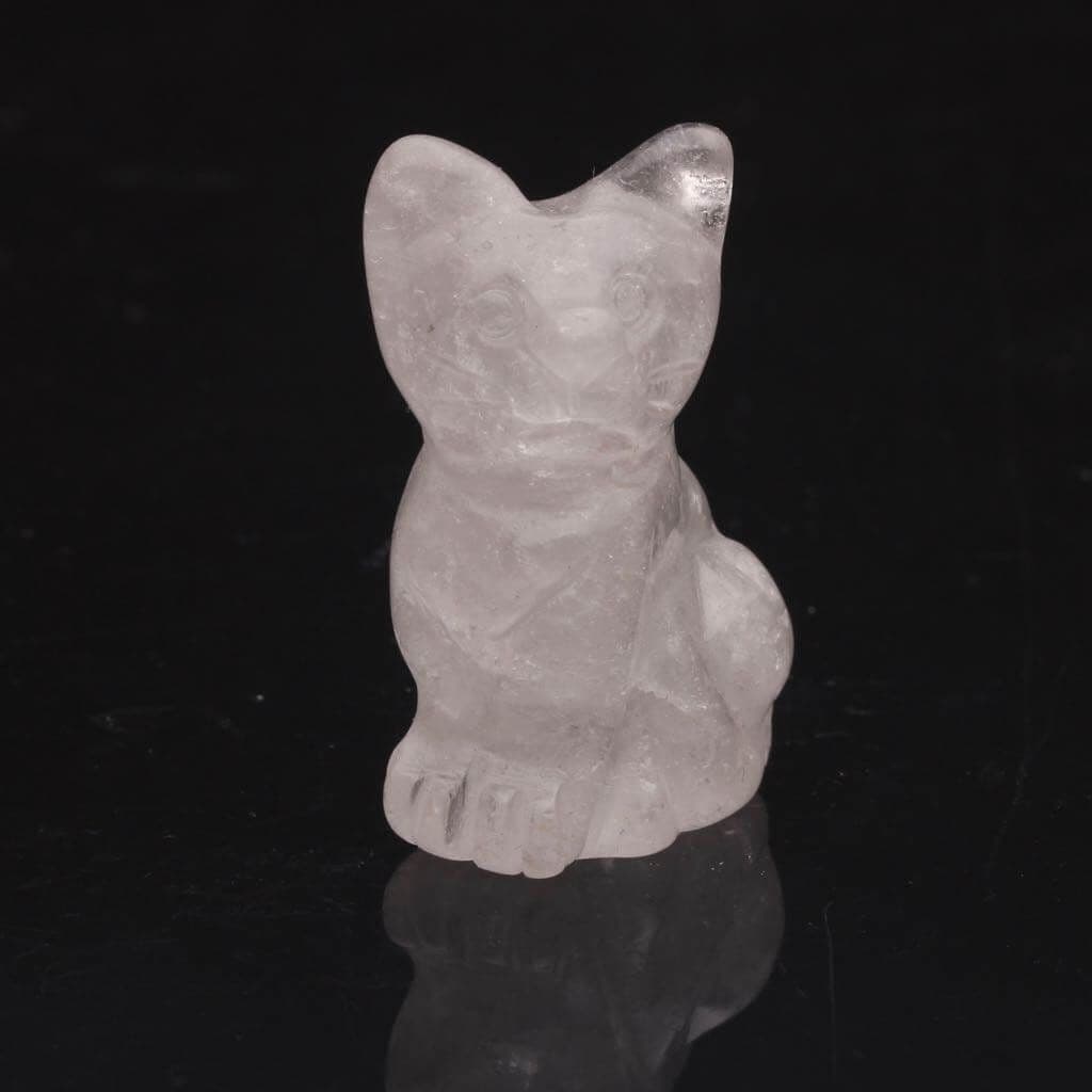 Clear Quartz Cat | KSC Crystals