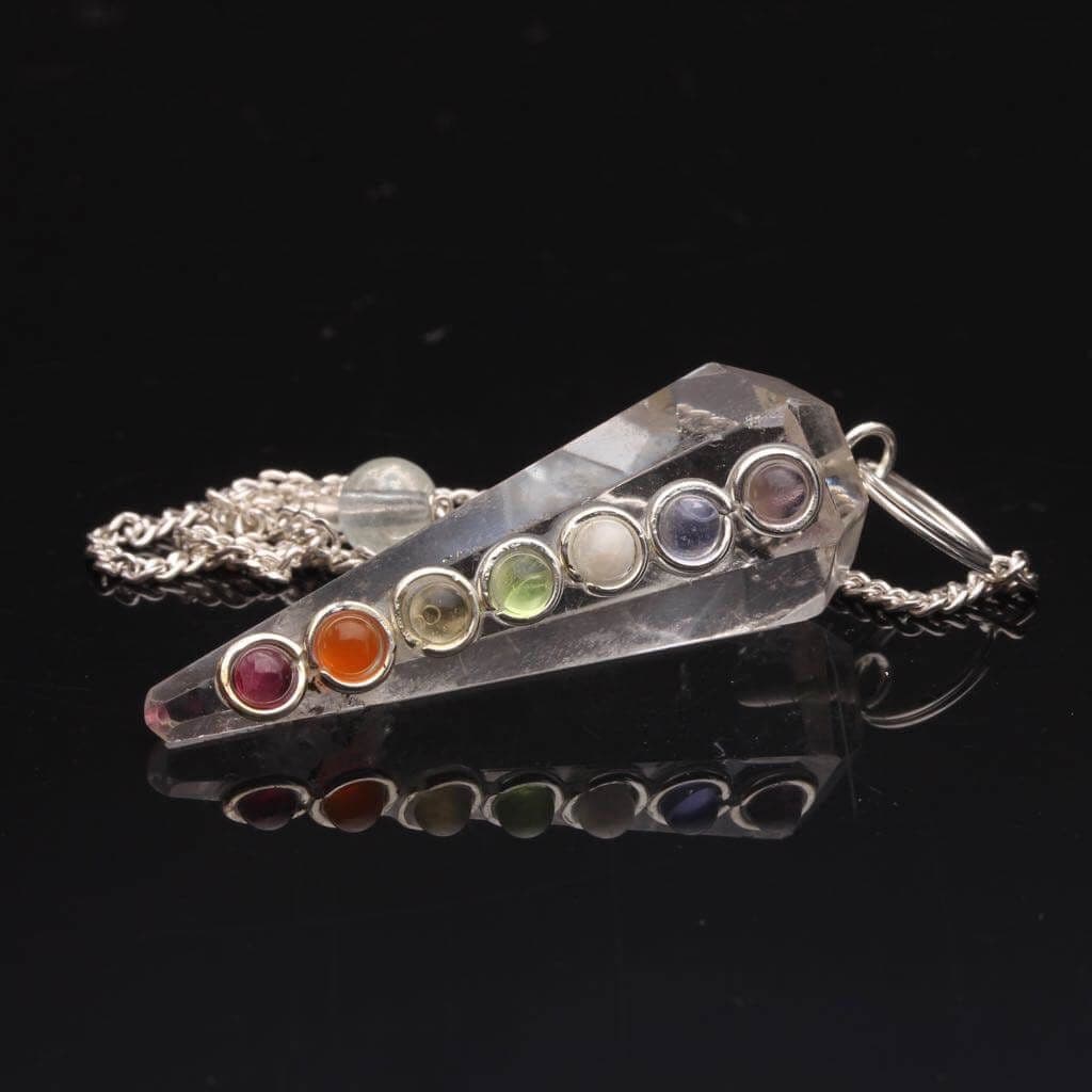 Clear Quartz Pendulum