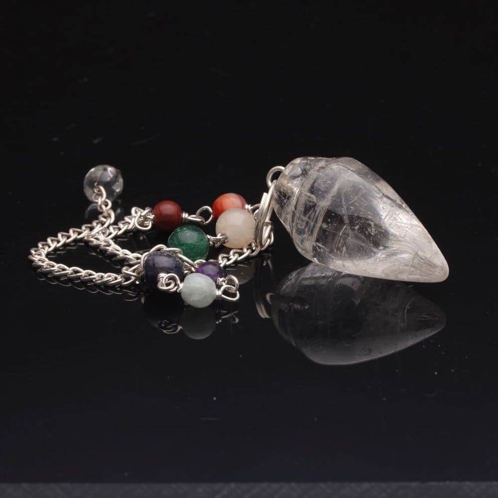 Clear Quartz Pendulum