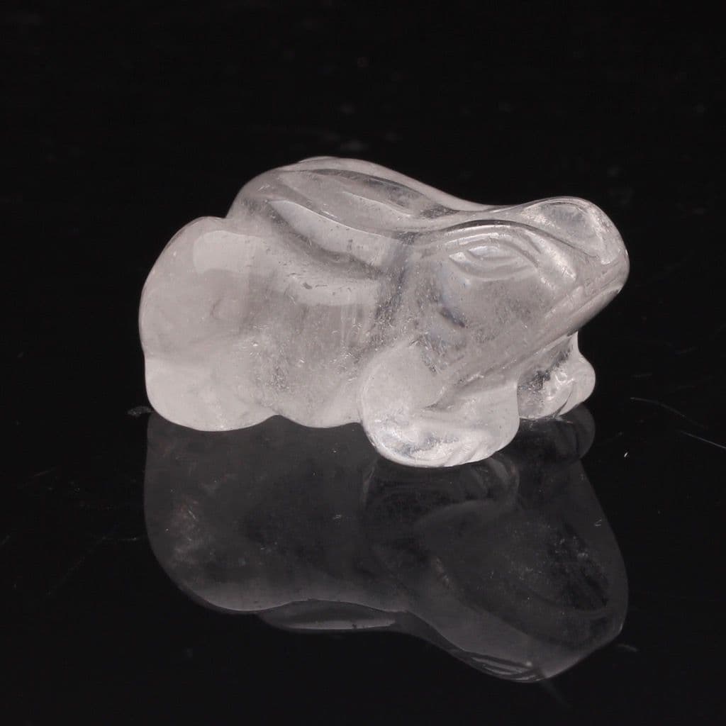 Clear Quartz Frog