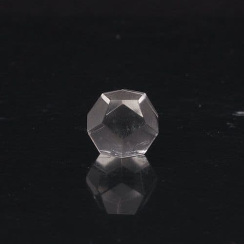 Clear Quartz Platonic Solids Set of 7