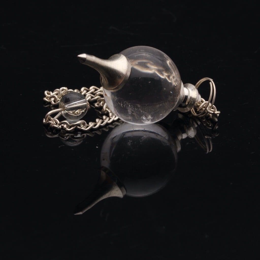 Clear Quartz Sphere Pendulum