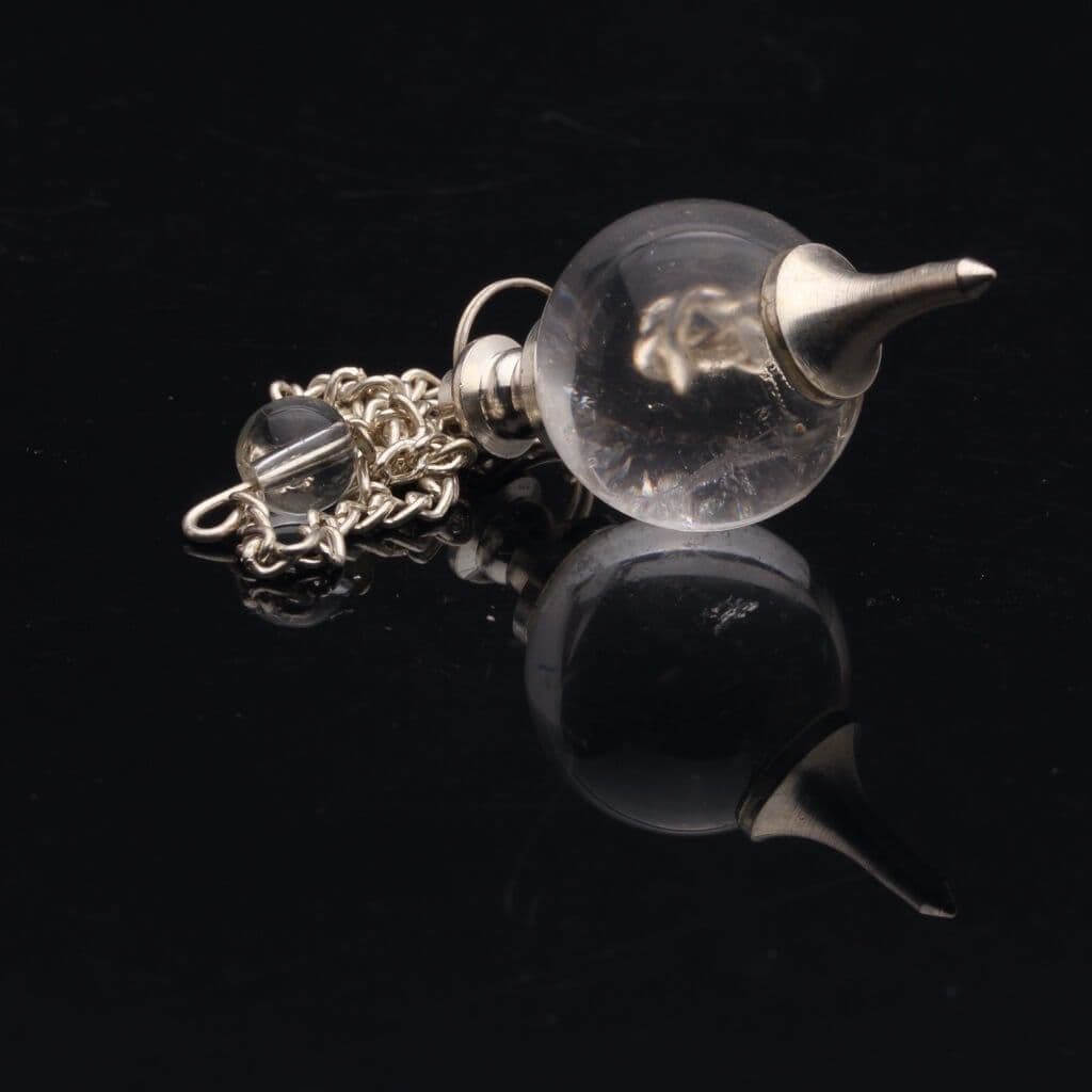Clear Quartz Sphere Pendulum