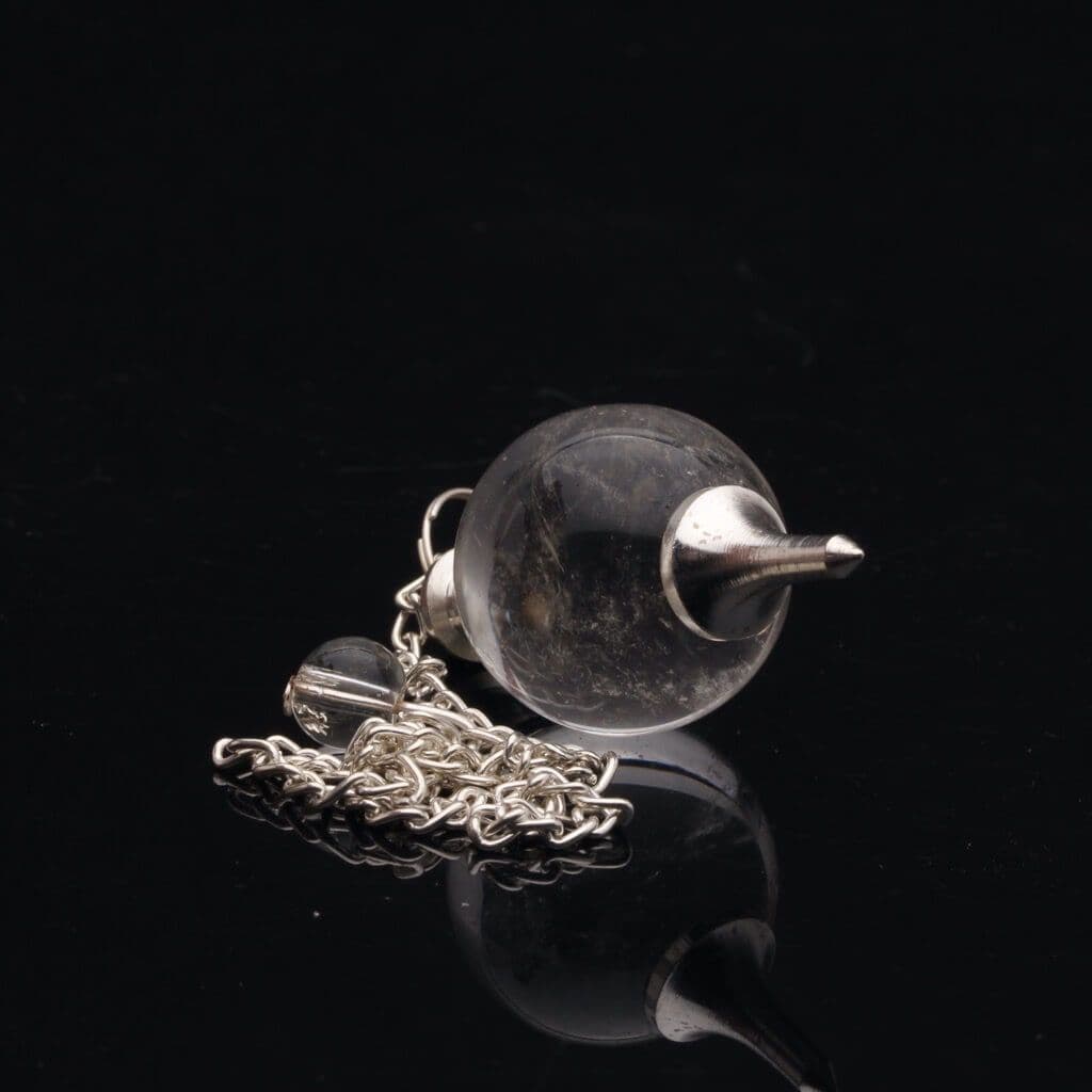 Clear Quartz Sphere Pendulum