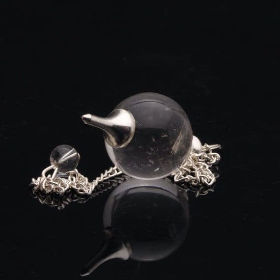Clear Quartz Sphere Pendulum