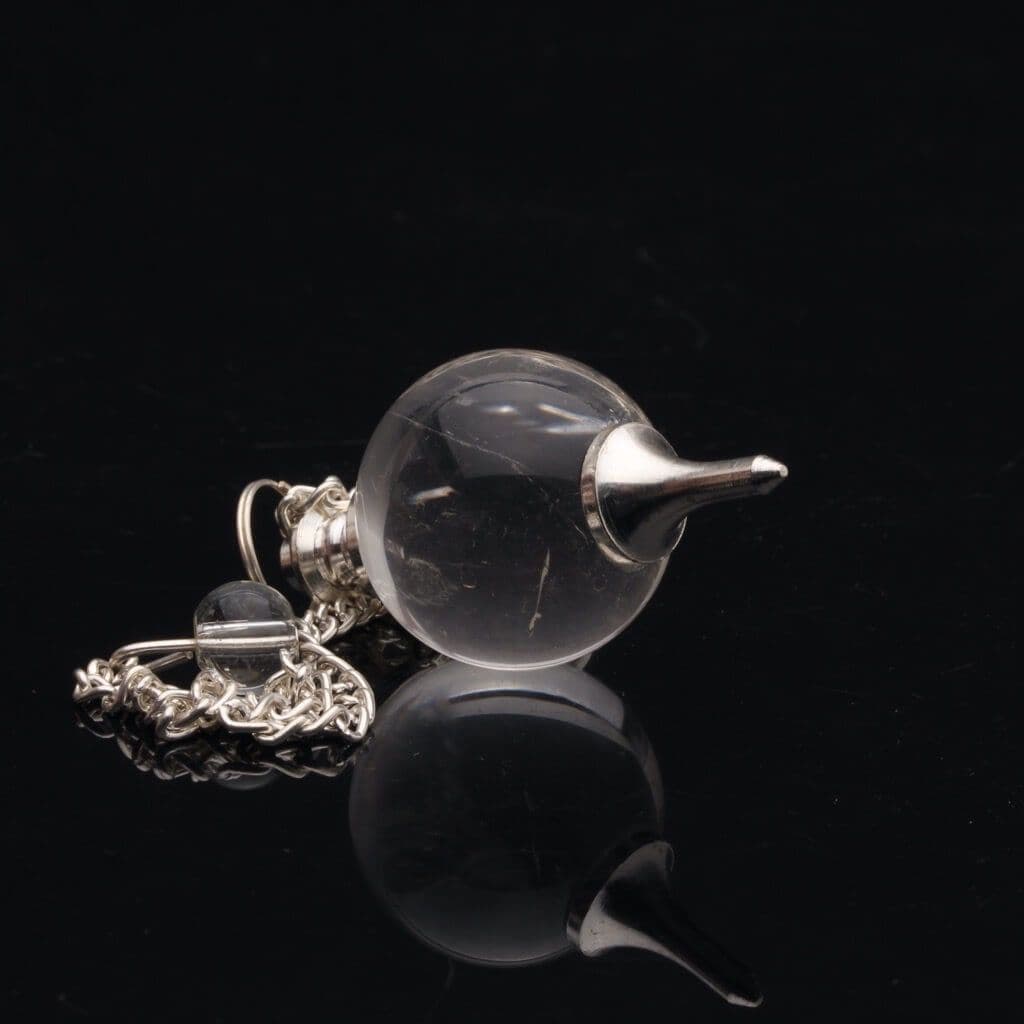 Clear Quartz Sphere Pendulum