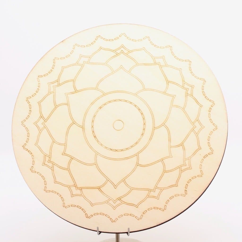 Crown Chakra Mandala Grid