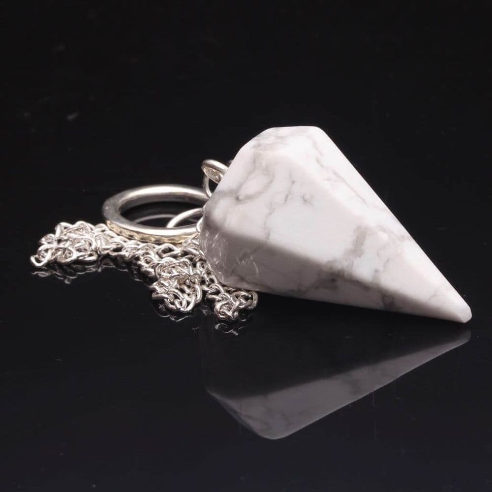 Howlite Pendulum | KSC Crystals