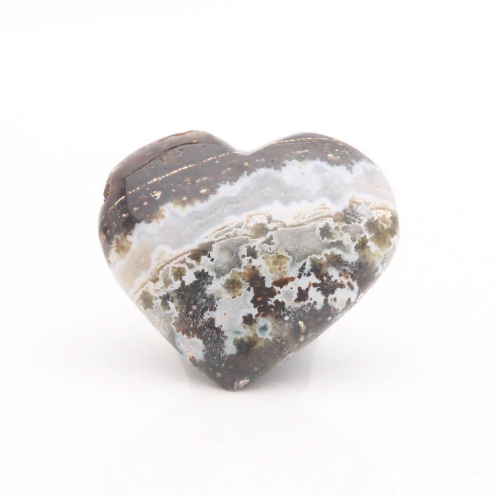 Orbicular Jasper Heart