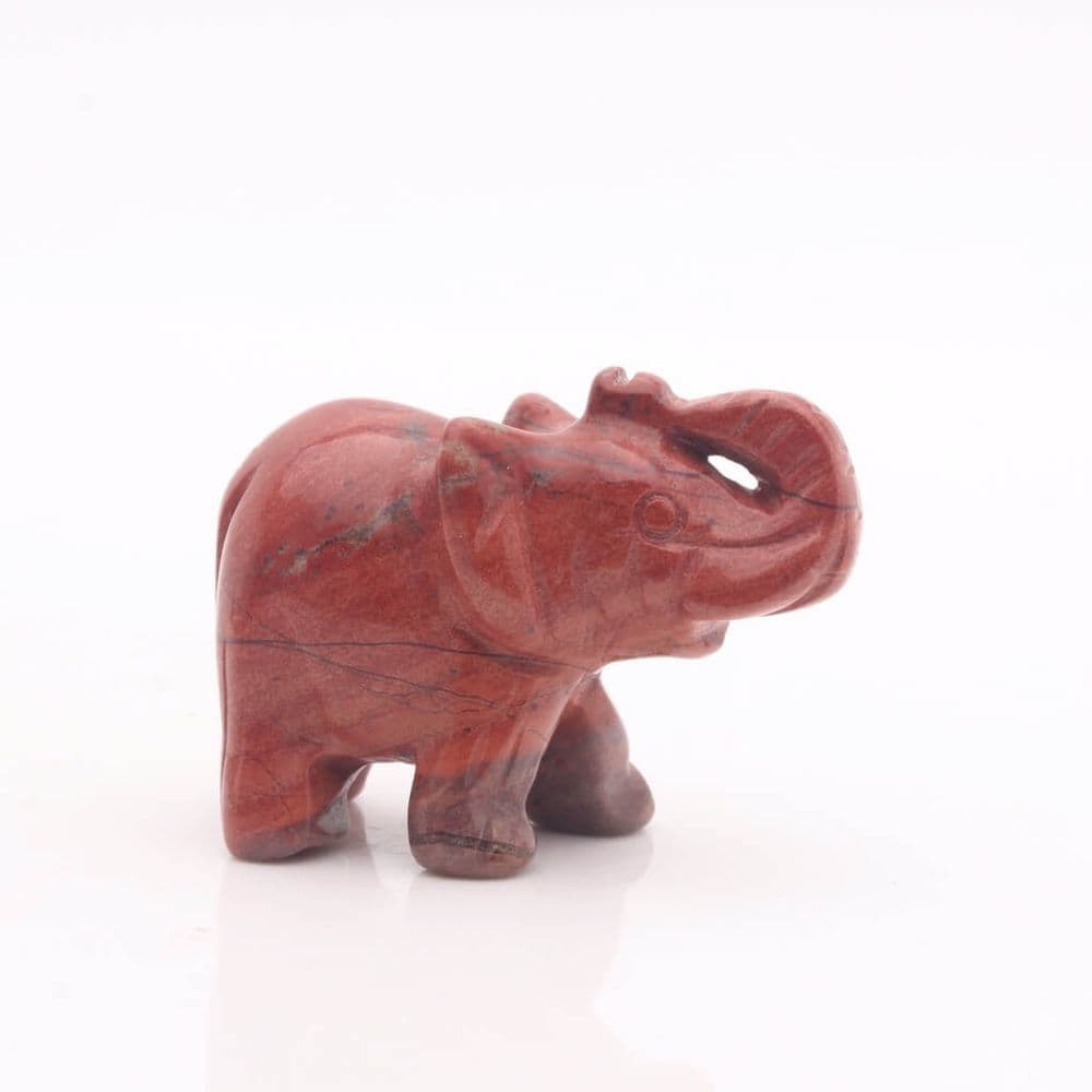 Red Jasper Elephant