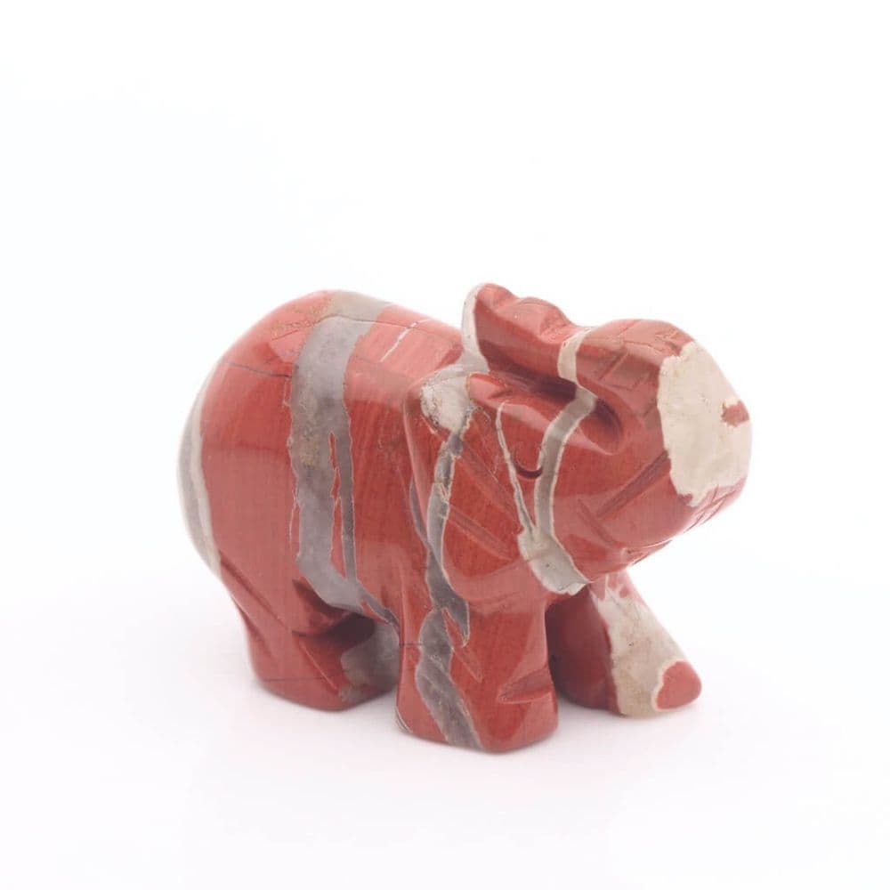Red Jasper Elephant
