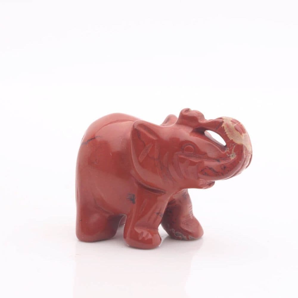 Red Jasper Elephant