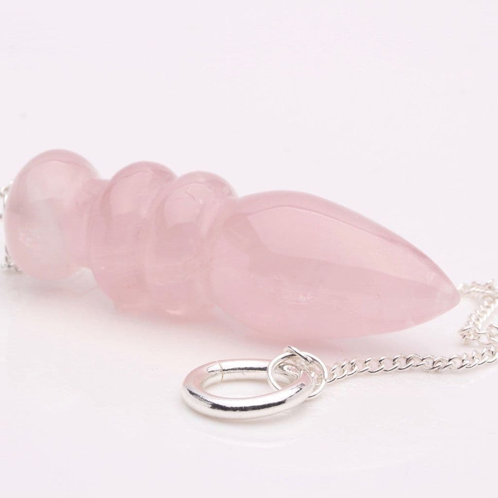 Rose Quartz Egyptian Pendulum