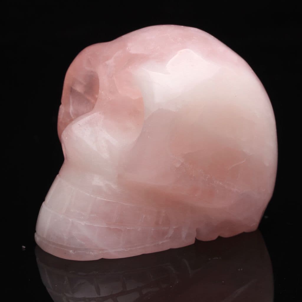 Rose Quartz Skull 21