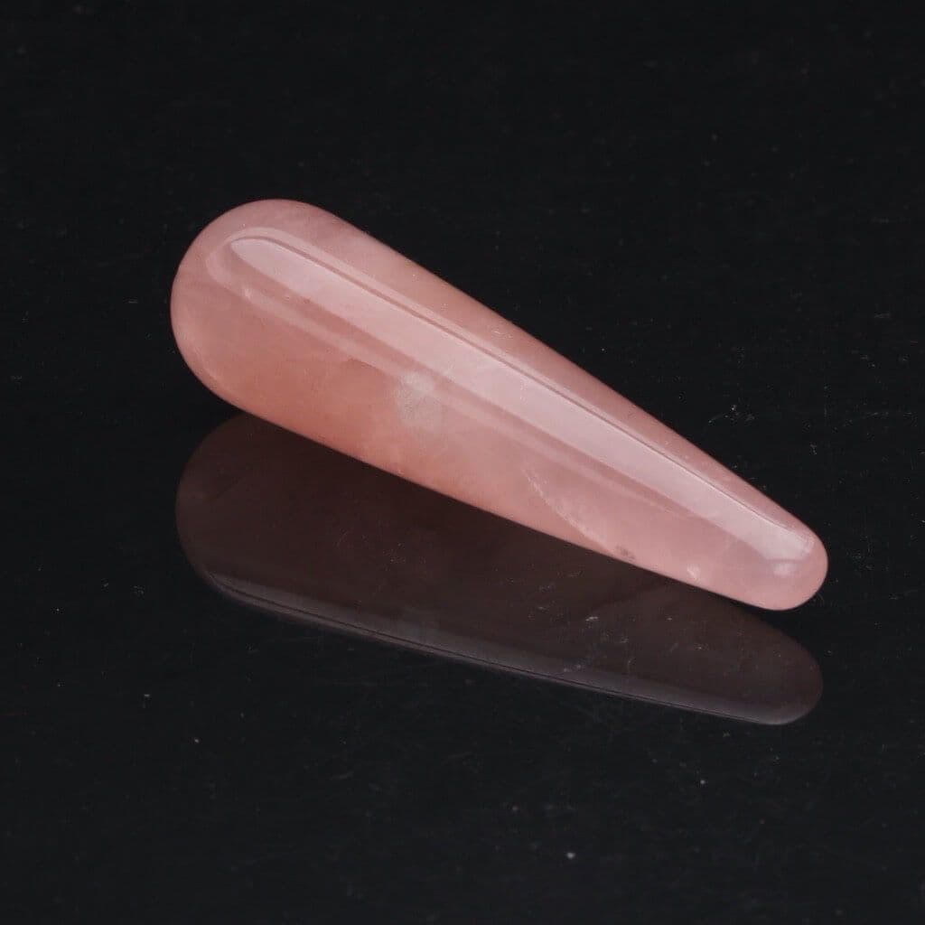Rose Quartz Wand Rose Quartz Crystal Wand Watercolor · Creative