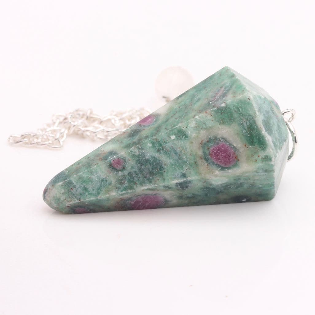 Ruby in Fuchsite Pendulum