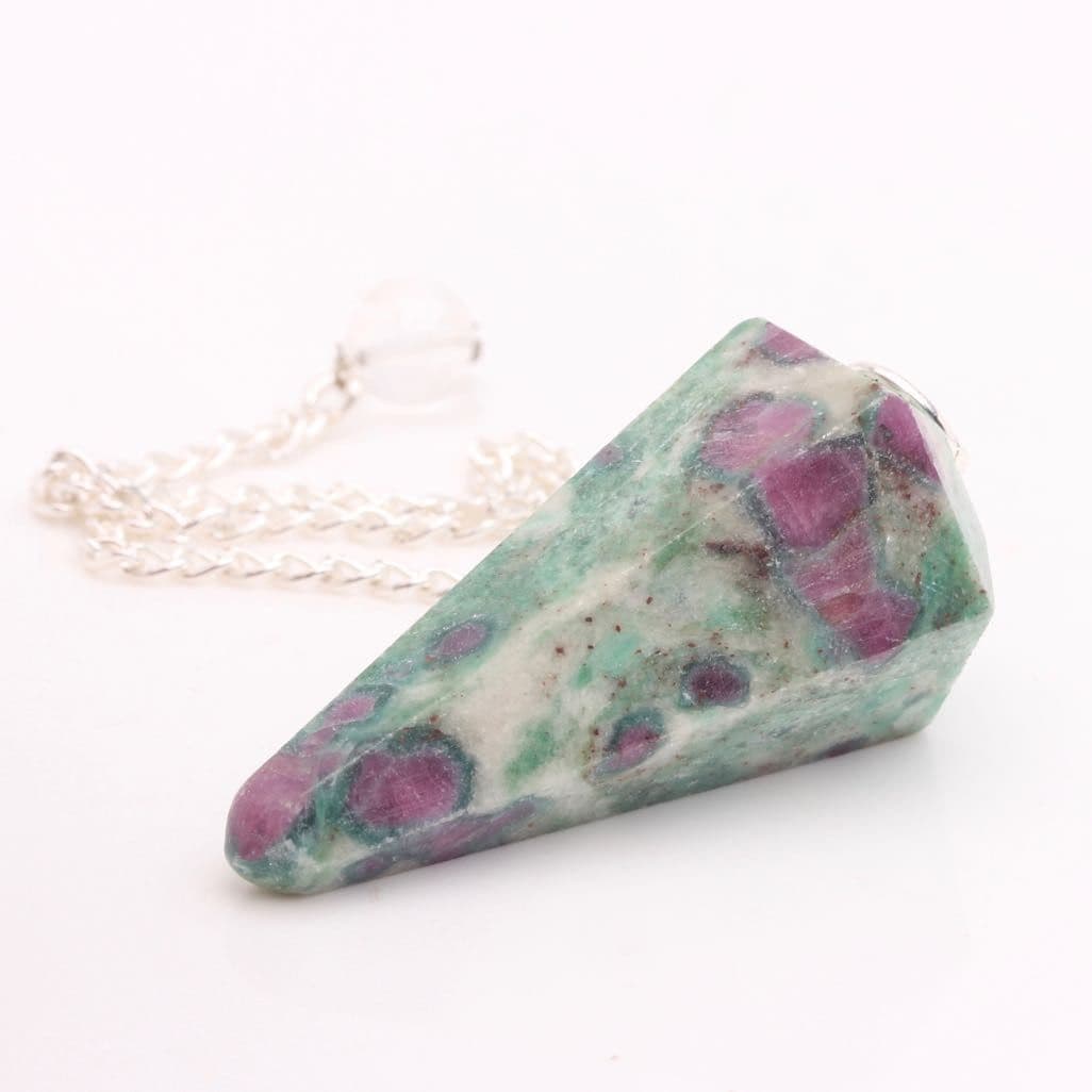 Ruby in Fuchsite Pendulum