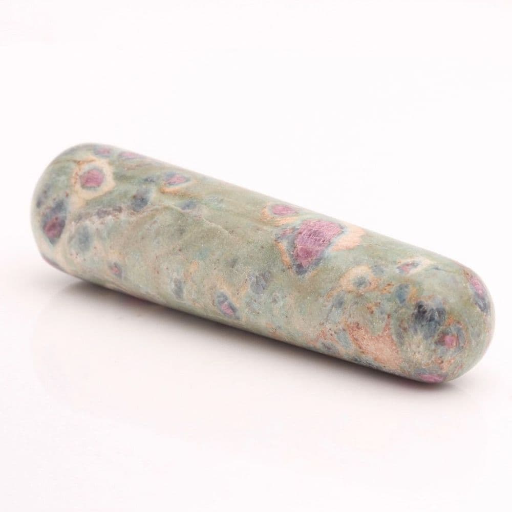 Ruby in Fuchsite Wand 12