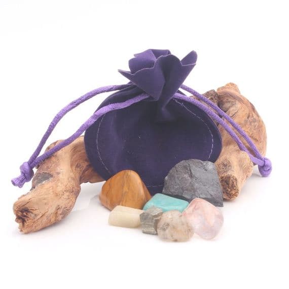 Set of Seven Crystals for personal growth