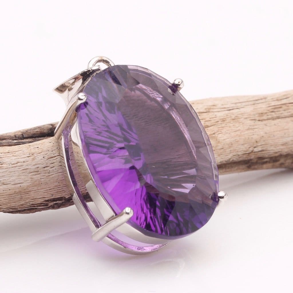 Siberian Purple Quartz Pendant
