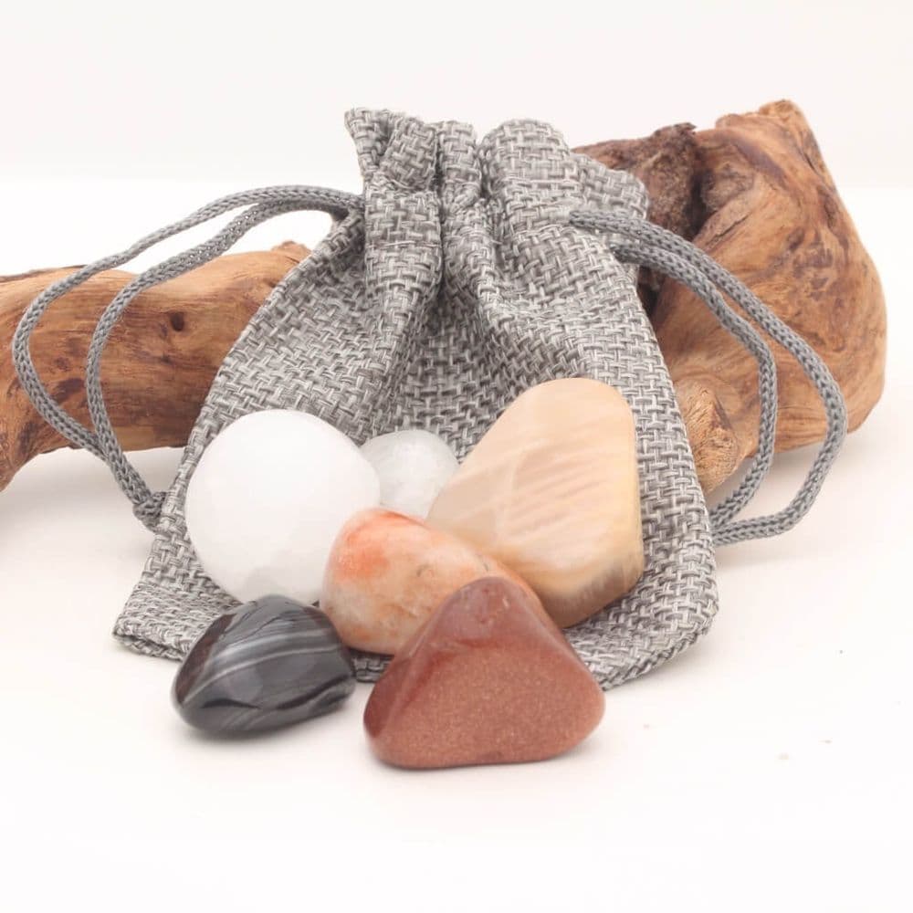The Steady Light New Year Intention & Renewal Crystal Set