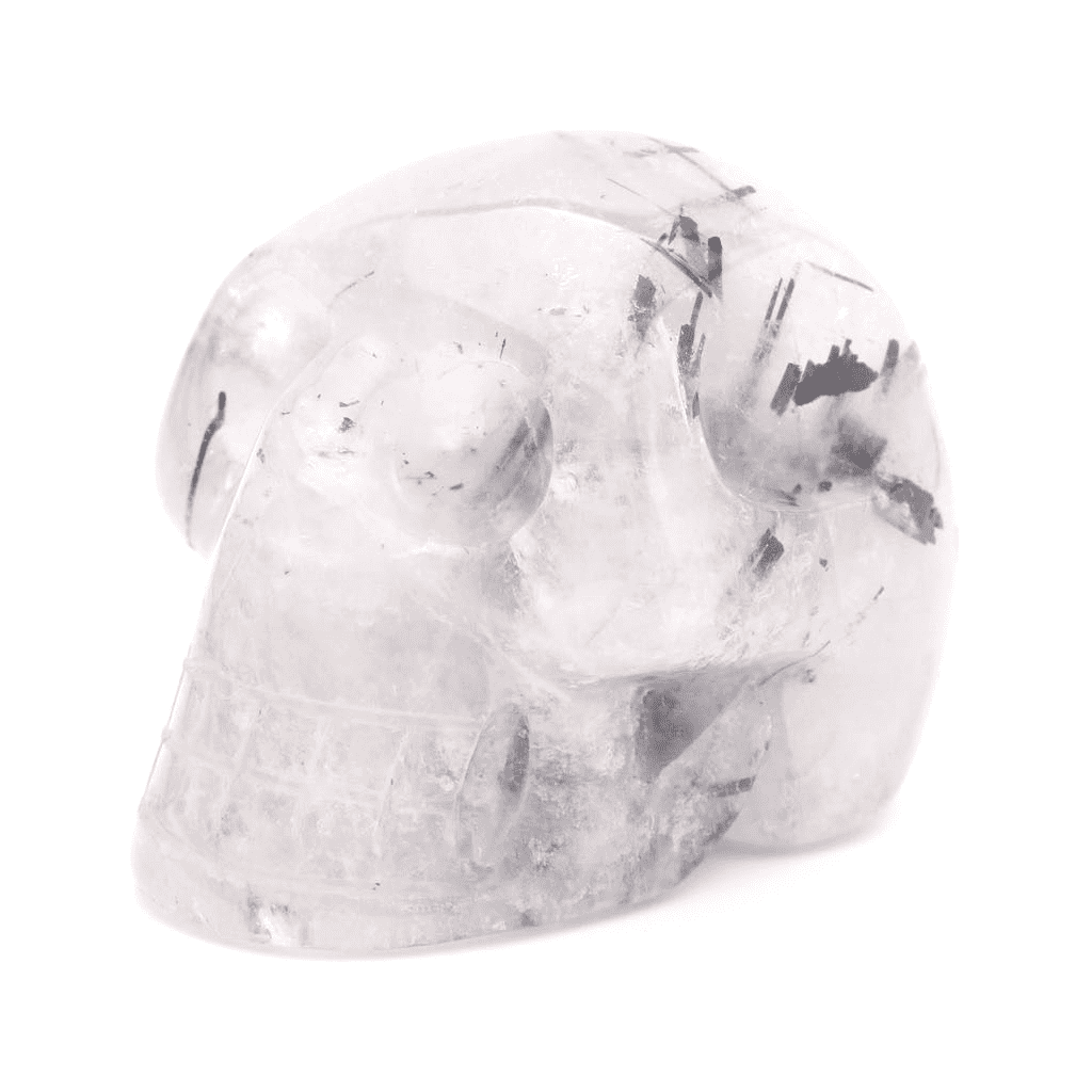 Tourmalated Quartz Skull