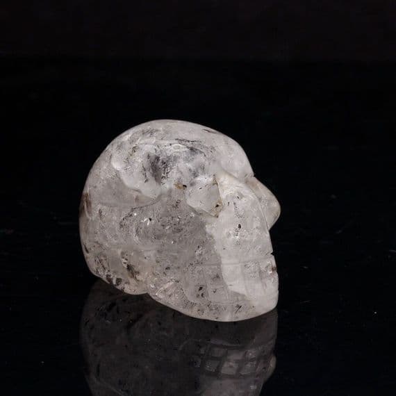 Tourmalated Quartz Skull