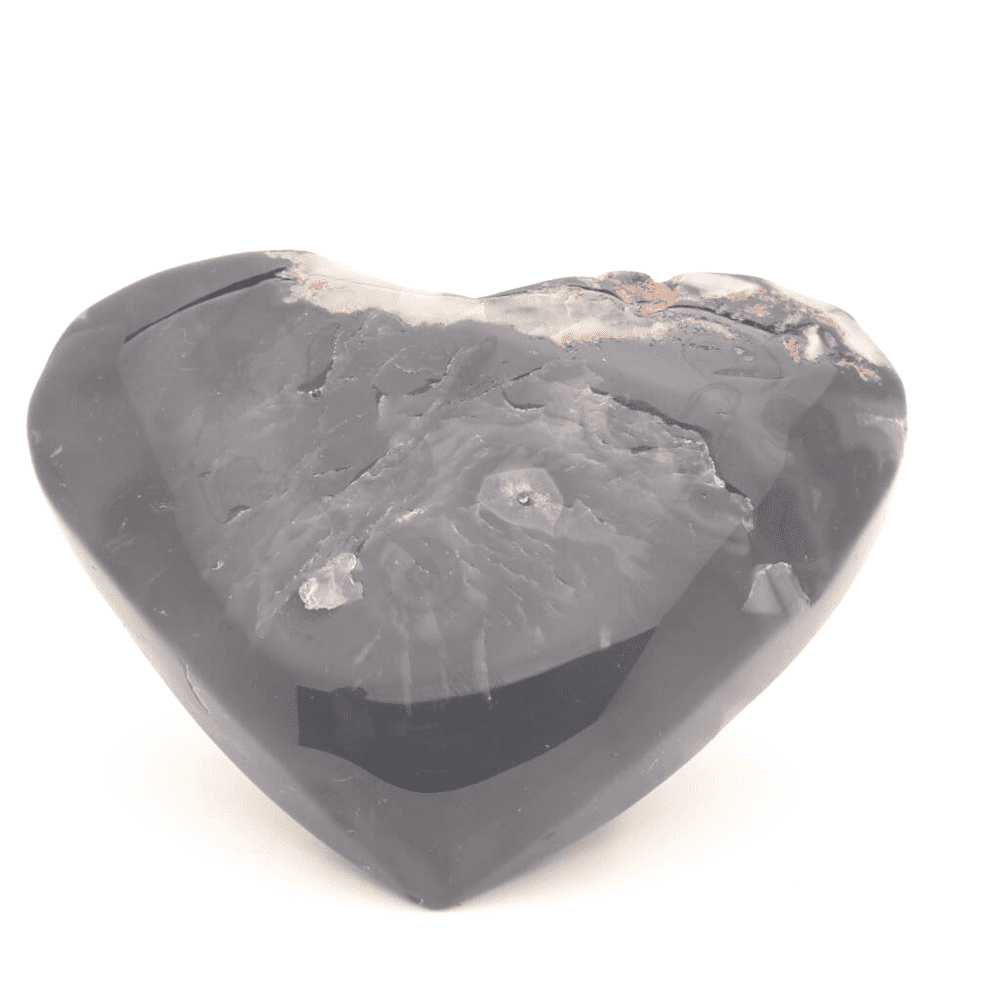Volcano Agate Heart