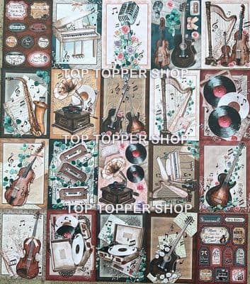 Hunkydory Card Toppers For Men